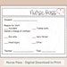 Printable Nurse Pass I Teacher Resources - Etsy
