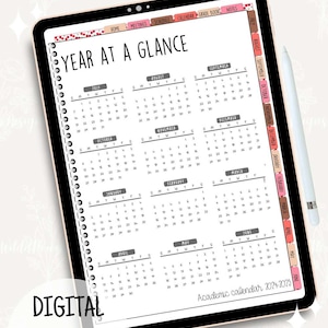 Digital Teacher Planner I 2024-2025 School Year I Digital Download I ...