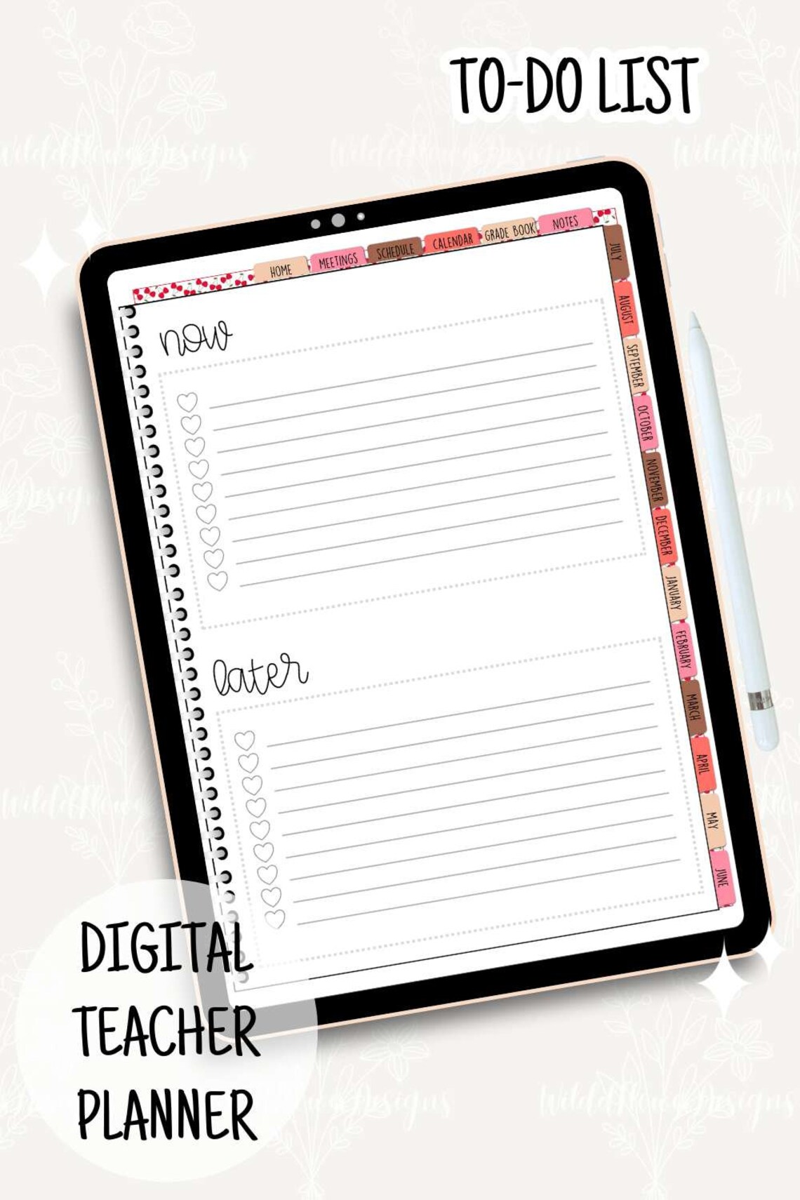 Digital Teacher Planner I 2024-2025 School Year I Digital Download I ...