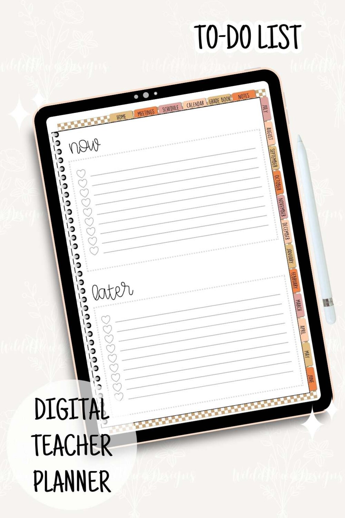 Digital Teacher Planner I 2024-2025 School Year I Digital Download I ...