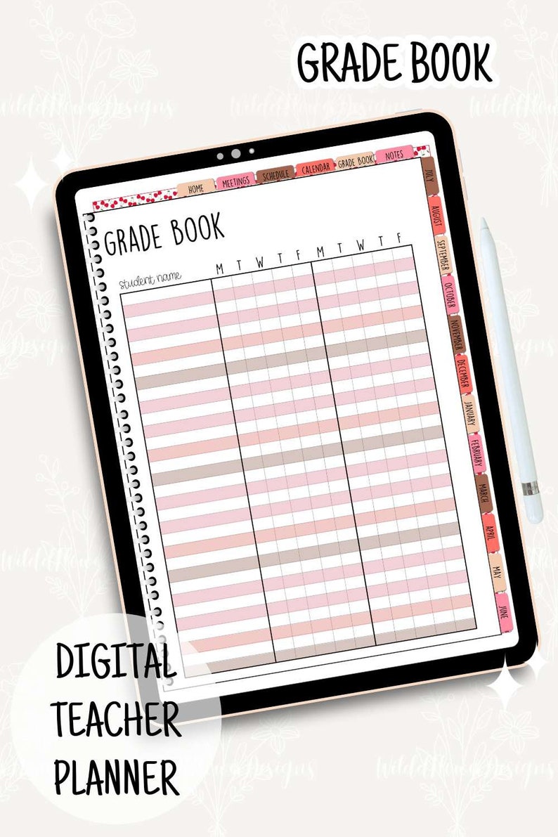 Digital Teacher Planner I 2024-2025 School Year I Digital Download I ...