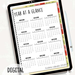 Digital Teacher Planner I 2024-2025 School Year I Digital Download I ...