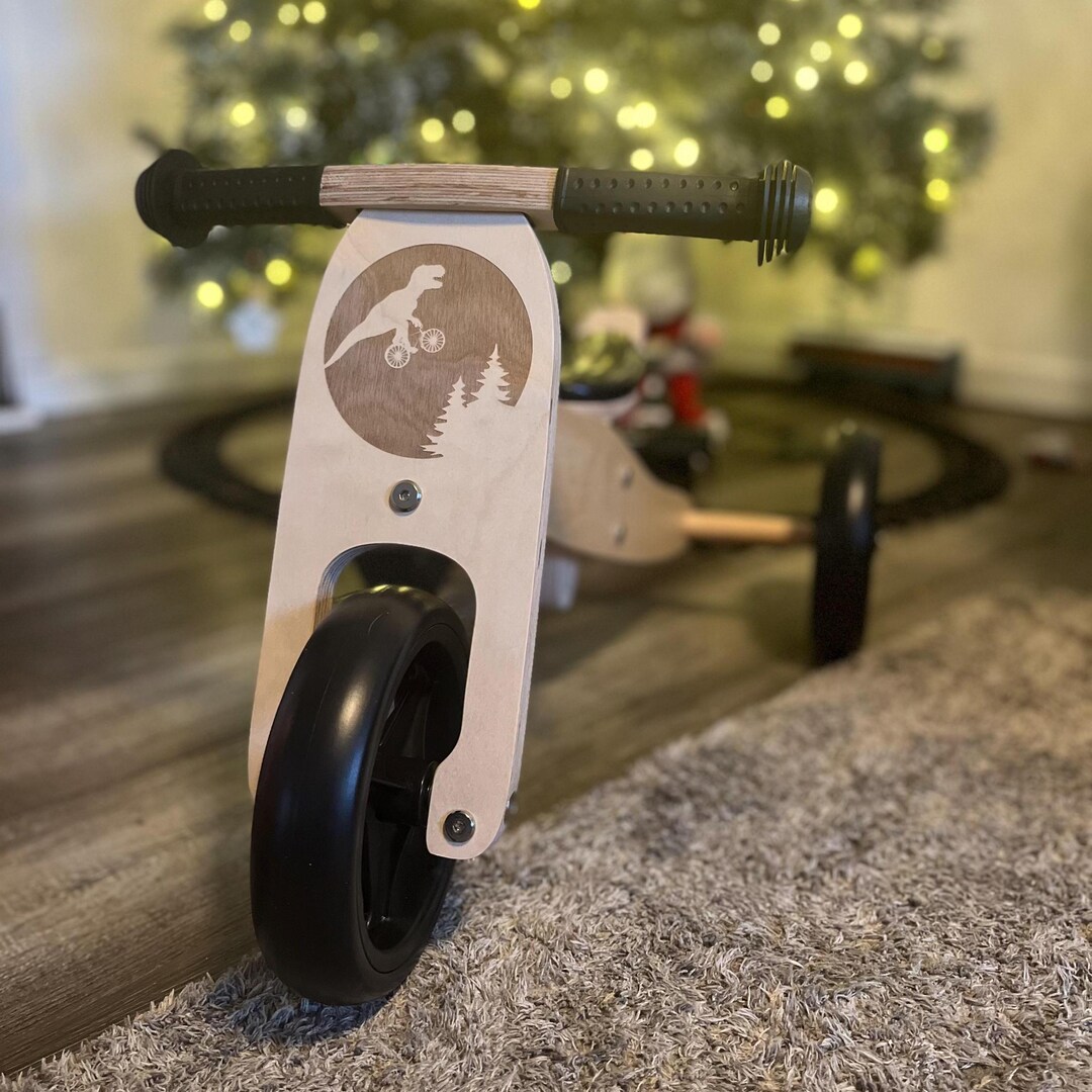 Custom 2-in-1 Tricycle / Balance Bike Storybook Washable Paint Stickers ...