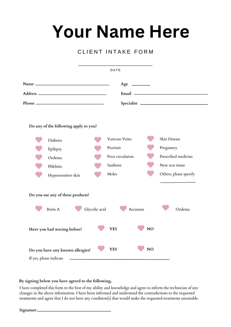 101 How to Sugar Wax, Sugaring Guide, Consent Form Included - Etsy