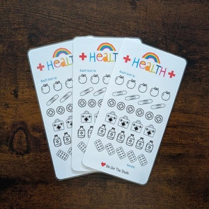 Health Savings Challenge | A6 Tracker - Etsy
