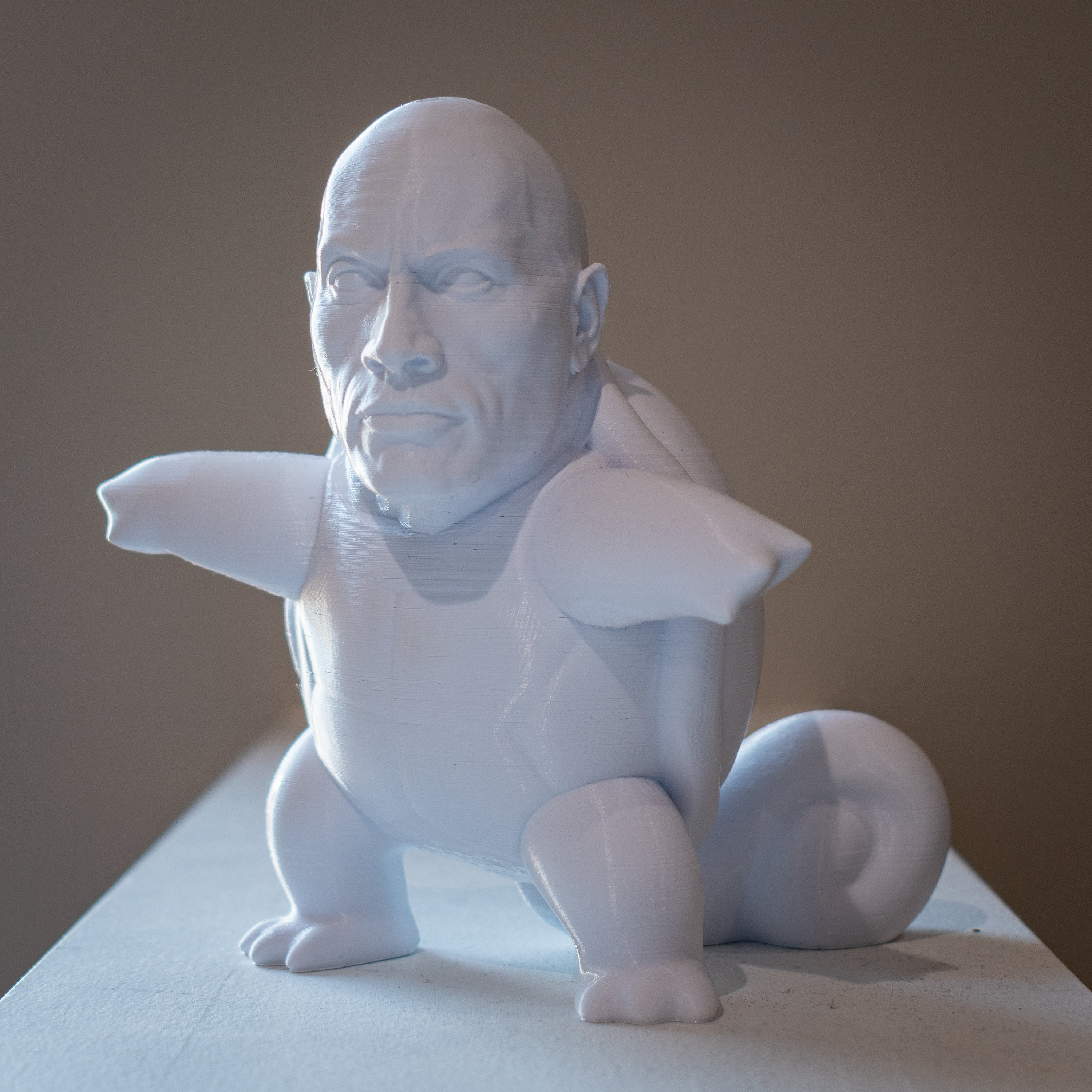 The Rock Pokemon and Characters 3D Printed Primed Painted Rokemon ...