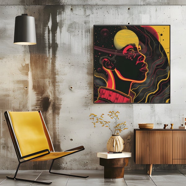 Afro Art - Etsy