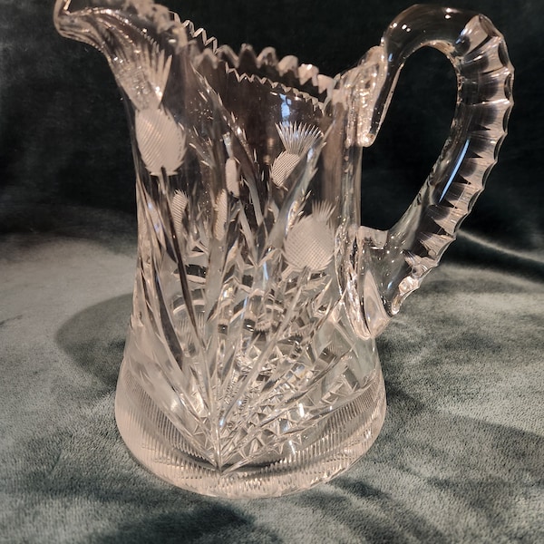Crystal Pitcher - Etsy
