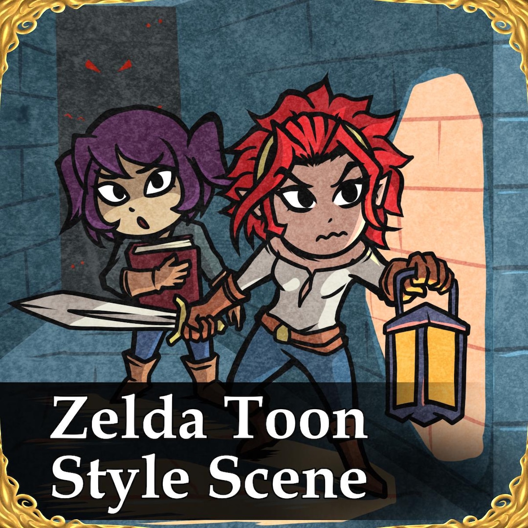 Toon Style Scene | Dnd Campaign Moments, Cartoon Illustration, RPG ...