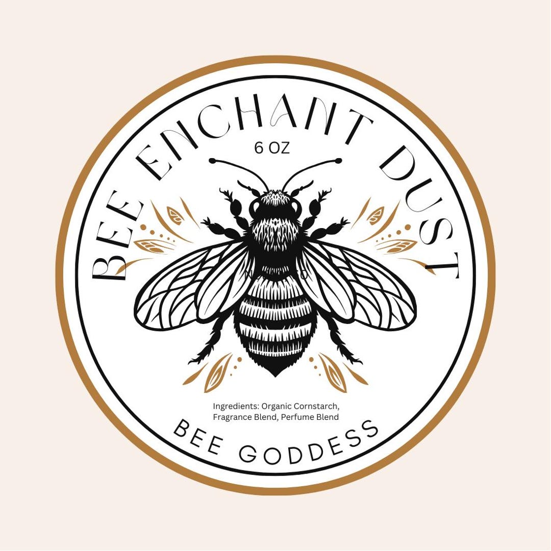 BEE GODDESS Perfume Dusting Powder - Etsy