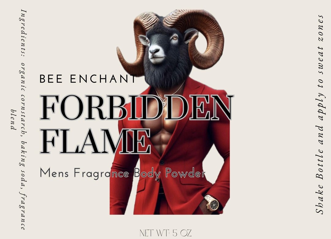 Forbidden Flame Fragrance Body Powder - Etsy