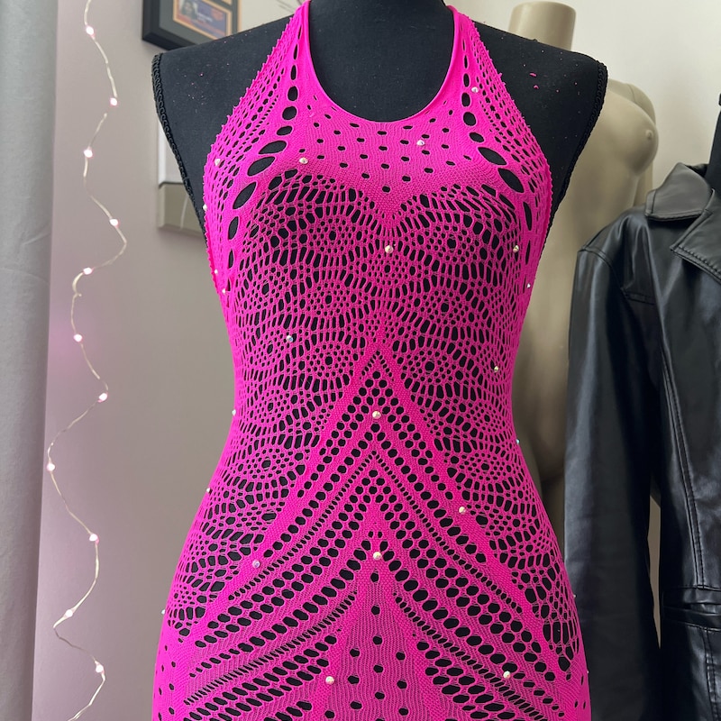 Fishnet Dress - Etsy