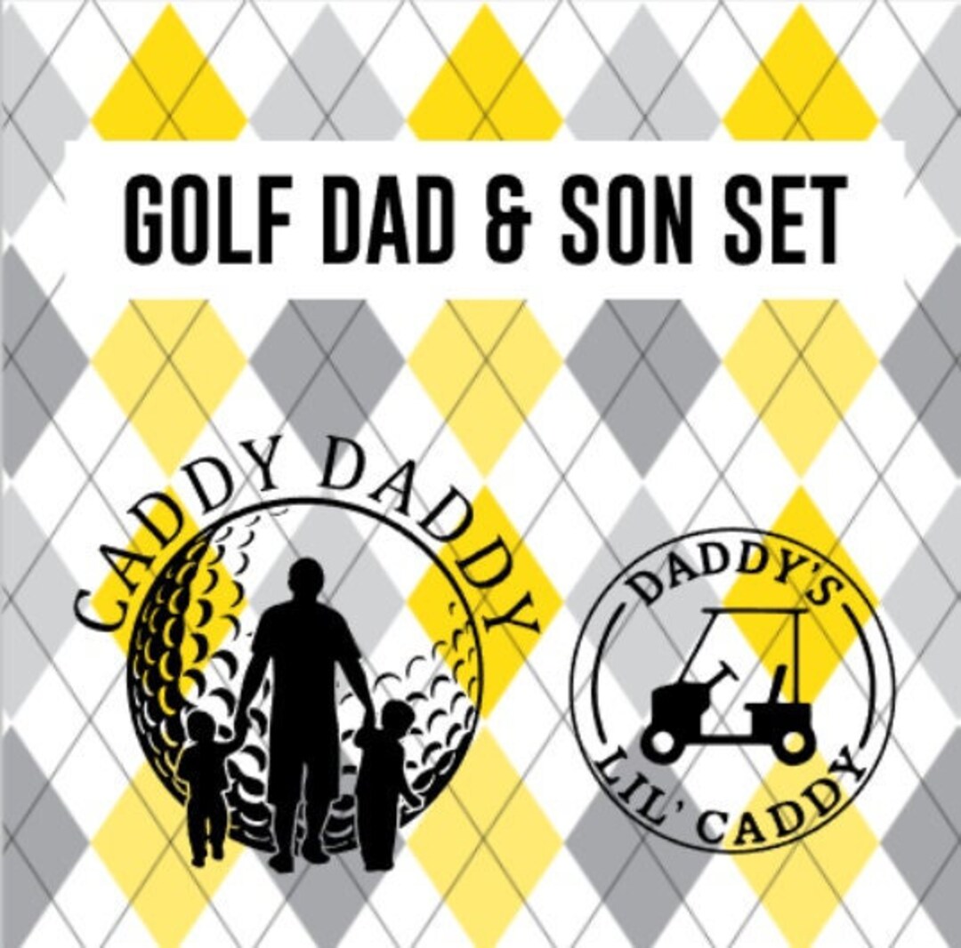 Caddy Daddy Golf SVG - Etsy