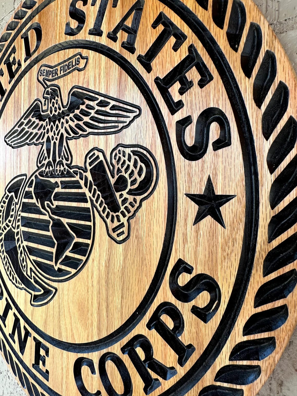 USMC United States Marine Corps Eagle Globe and Anchor EGA Emblem ...