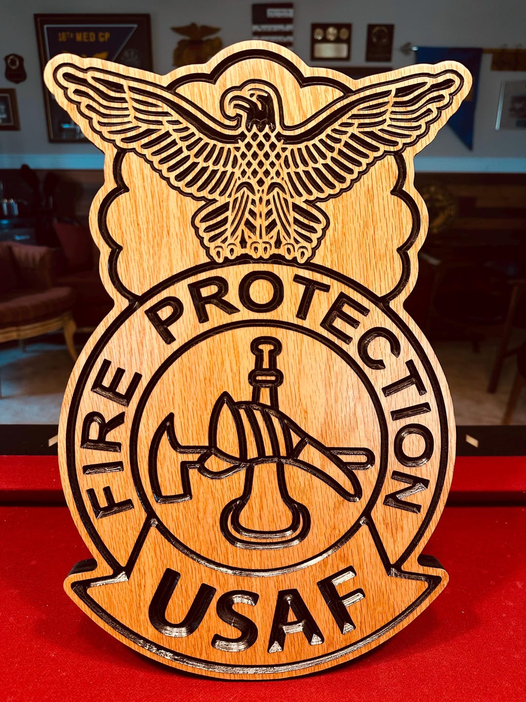 Air Force Fire Protection Badge - Etsy