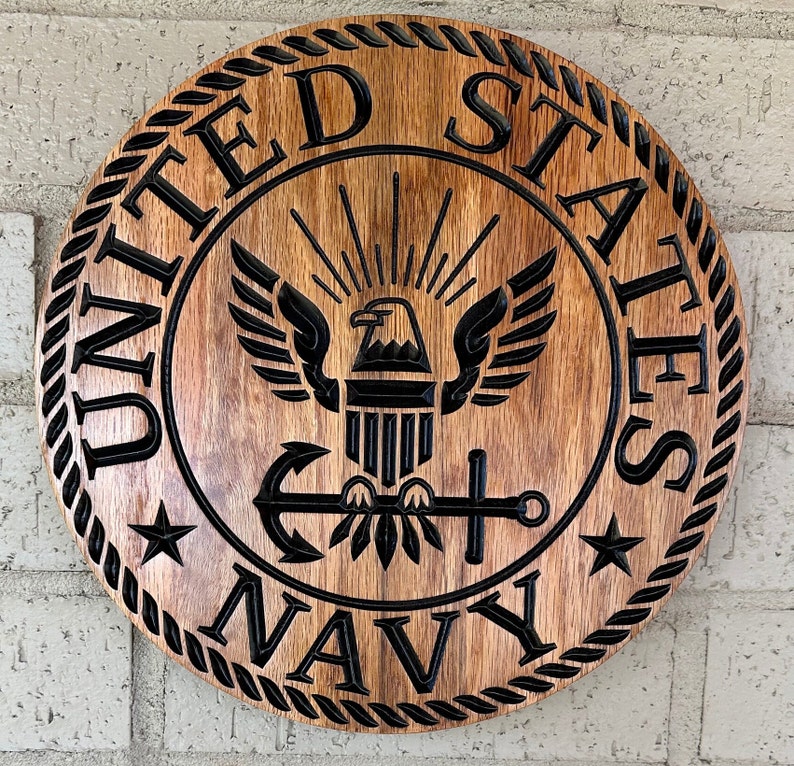United States Navy Emblem - Etsy