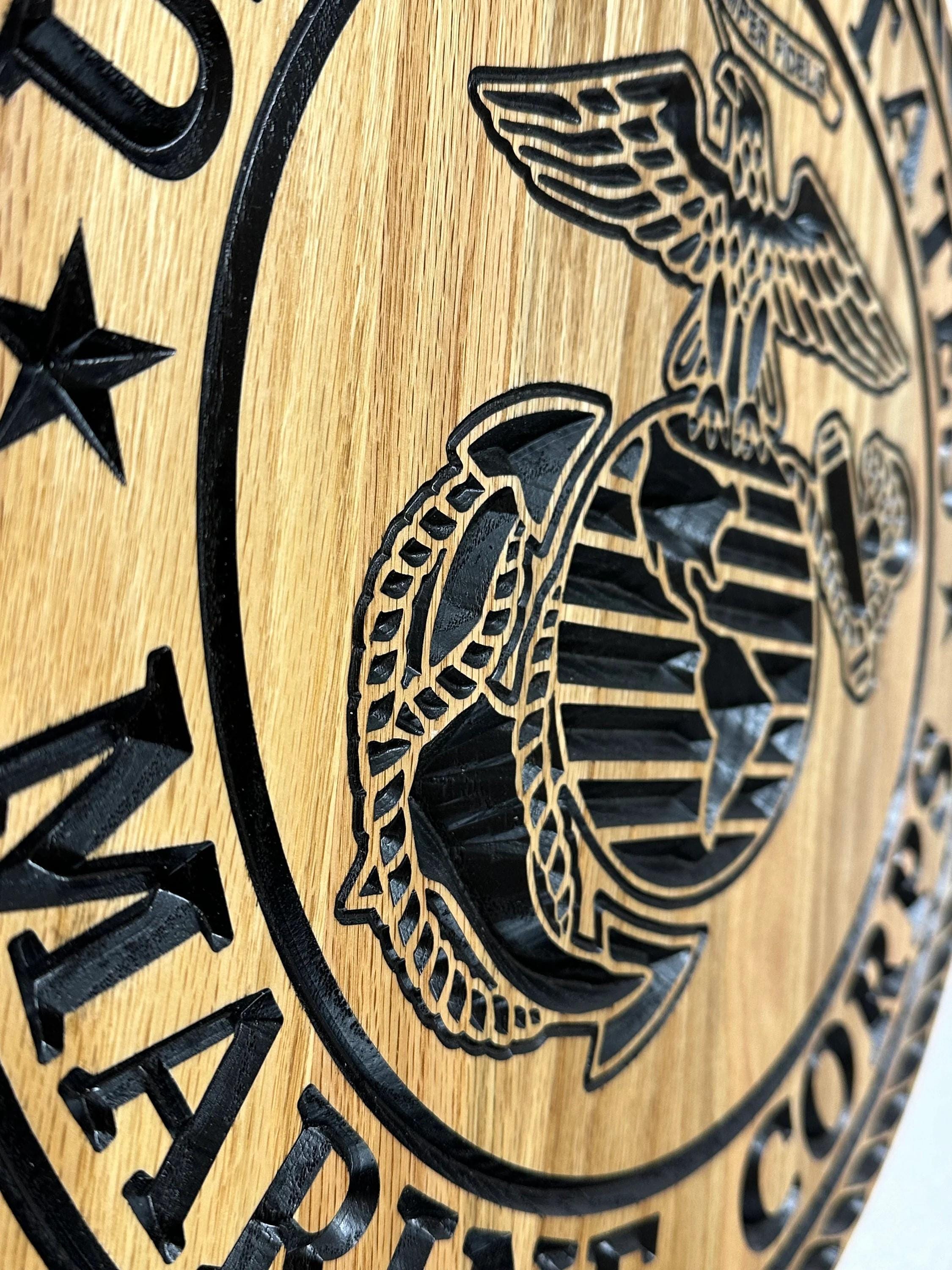 USMC United States Marine Corps Eagle Globe and Anchor EGA Emblem ...