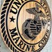 USMC United States Marine Corps Eagle Globe and Anchor EGA Emblem ...