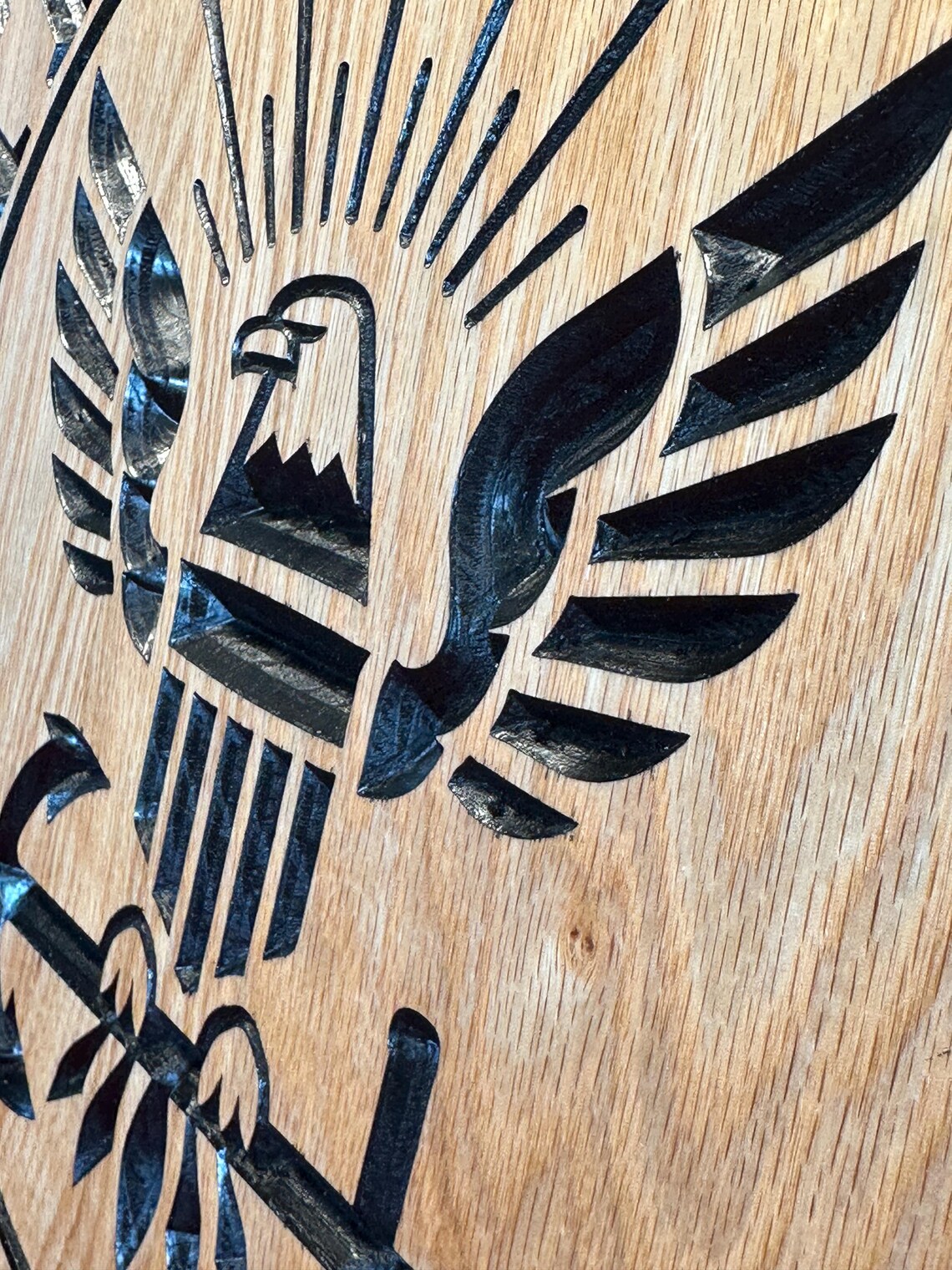 Carved United States Navy Emblem - Etsy