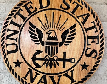 United States Navy Emblem - Etsy
