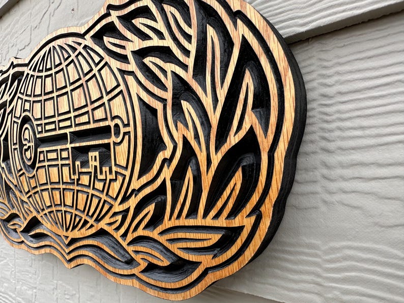 Carved Air Force Intelligence Badge - Basic, Senior, Master ...