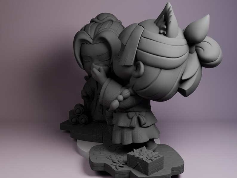 Jinshi and Maomao – Apothecary Diaries – Chibi Model Kit by Nomnom ...