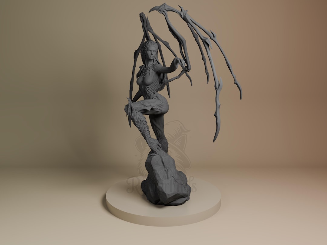 Space Queen – Starforge Saga – Resin Model Kit by Bulkamancer – 16K ...