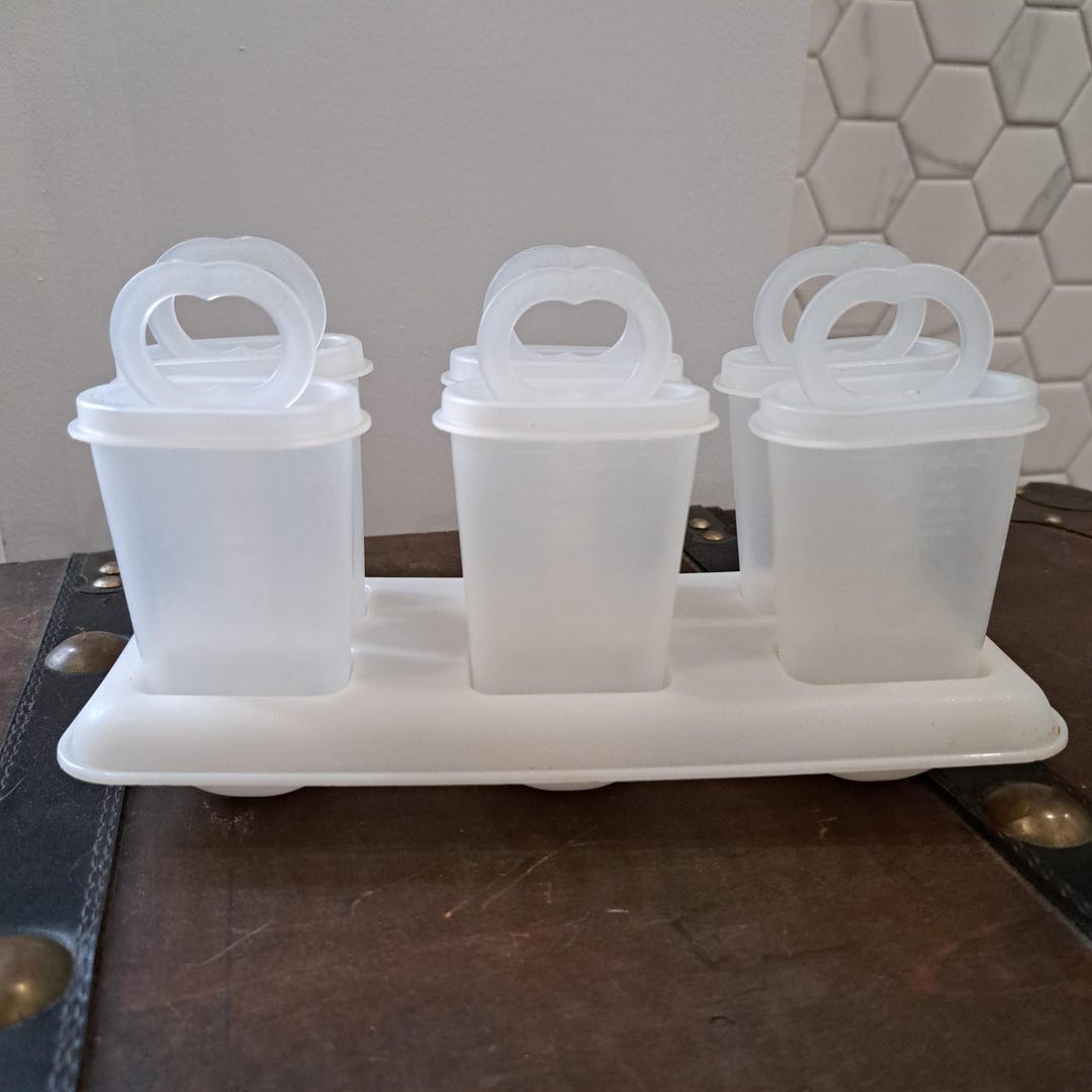 Vintage Tupperware Popsicle Maker - Etsy