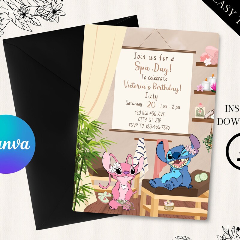 Lilo and Stitch Spa Party - Etsy