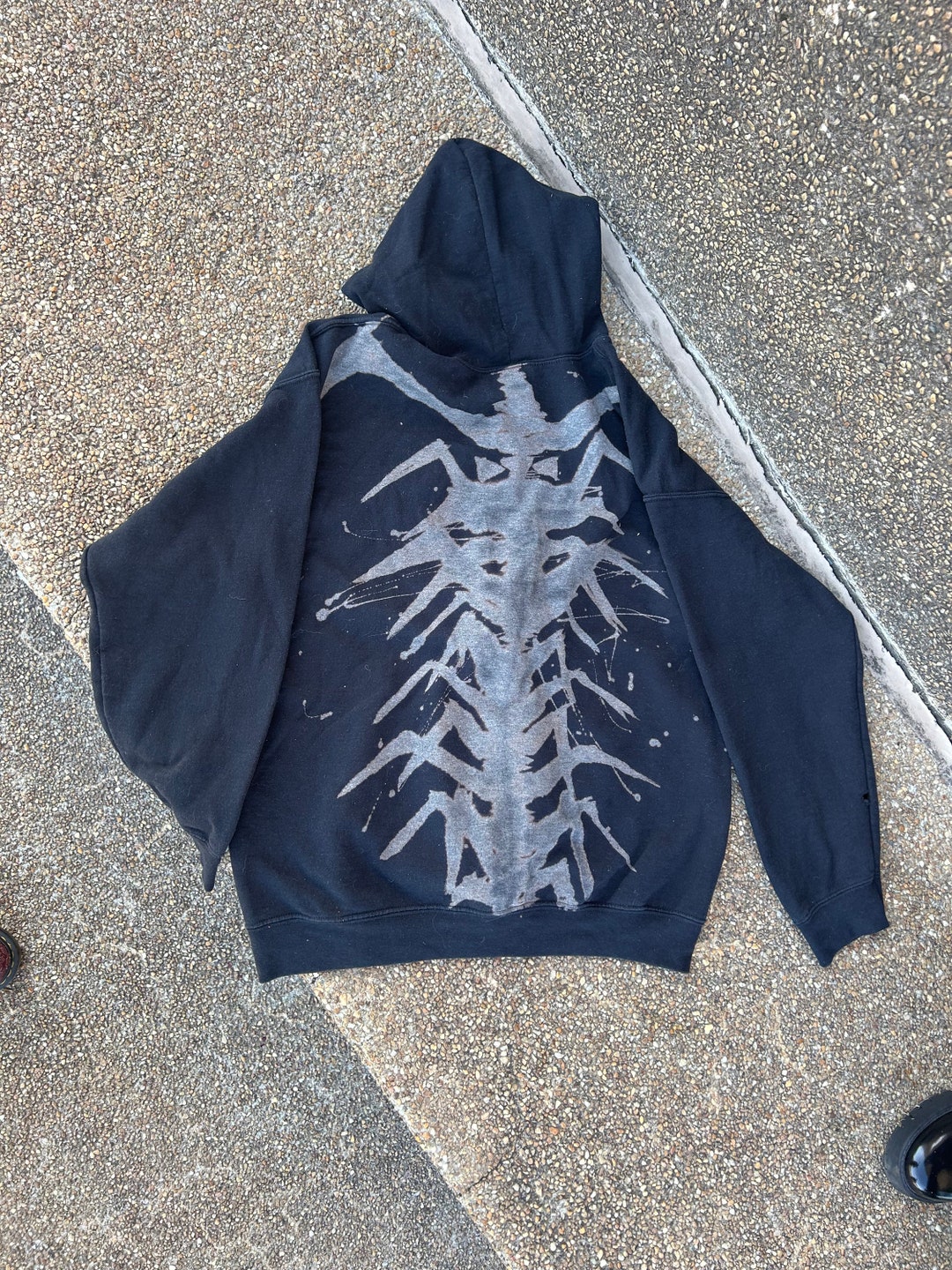 Centipede Spine Hoodie - Etsy