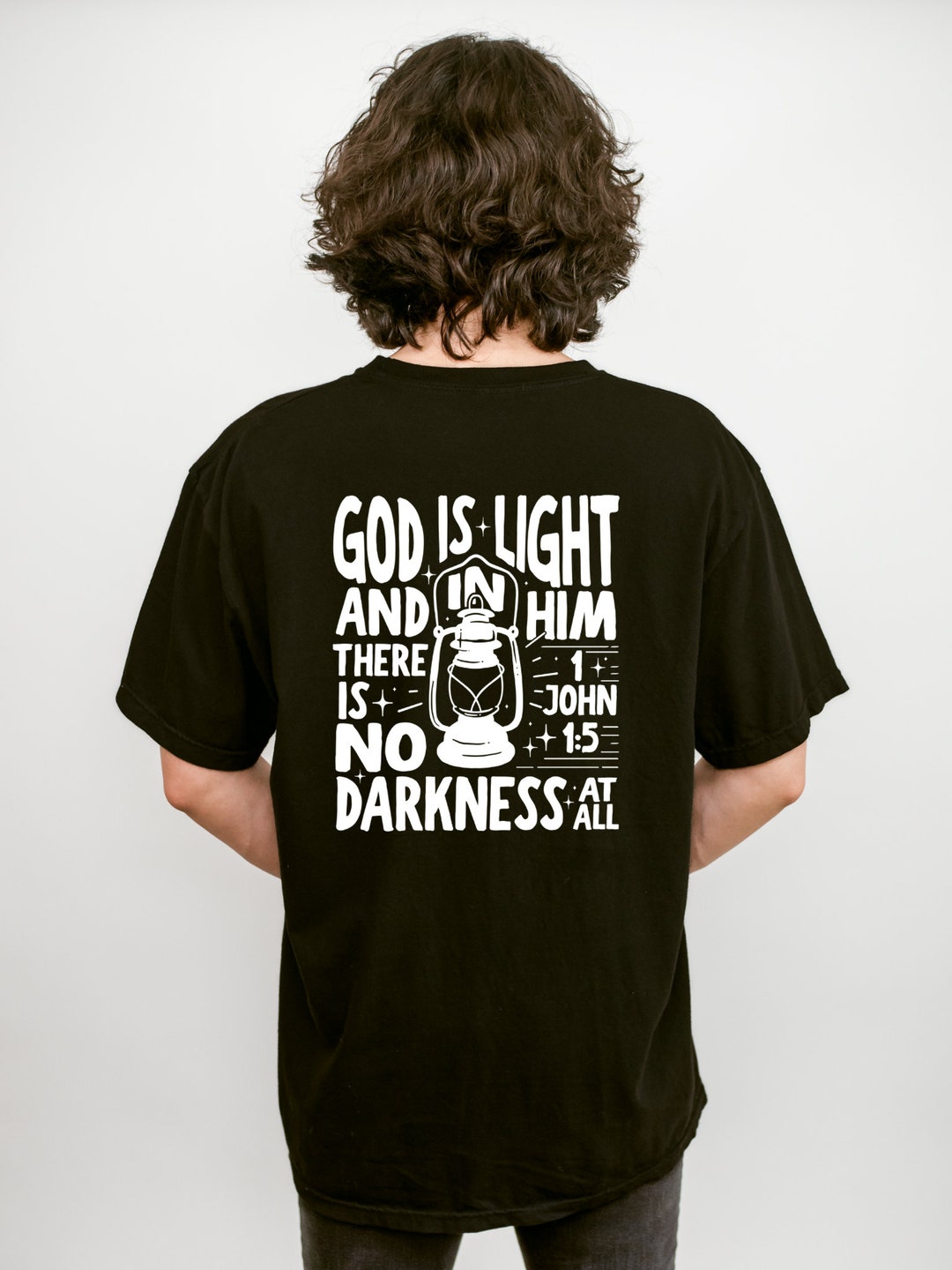 Christian Shirt Mens Bible Verse Tee Trendy Biblical Shirt Religious ...