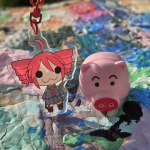 Kasane Teto Keychain Vocaloid - Etsy
