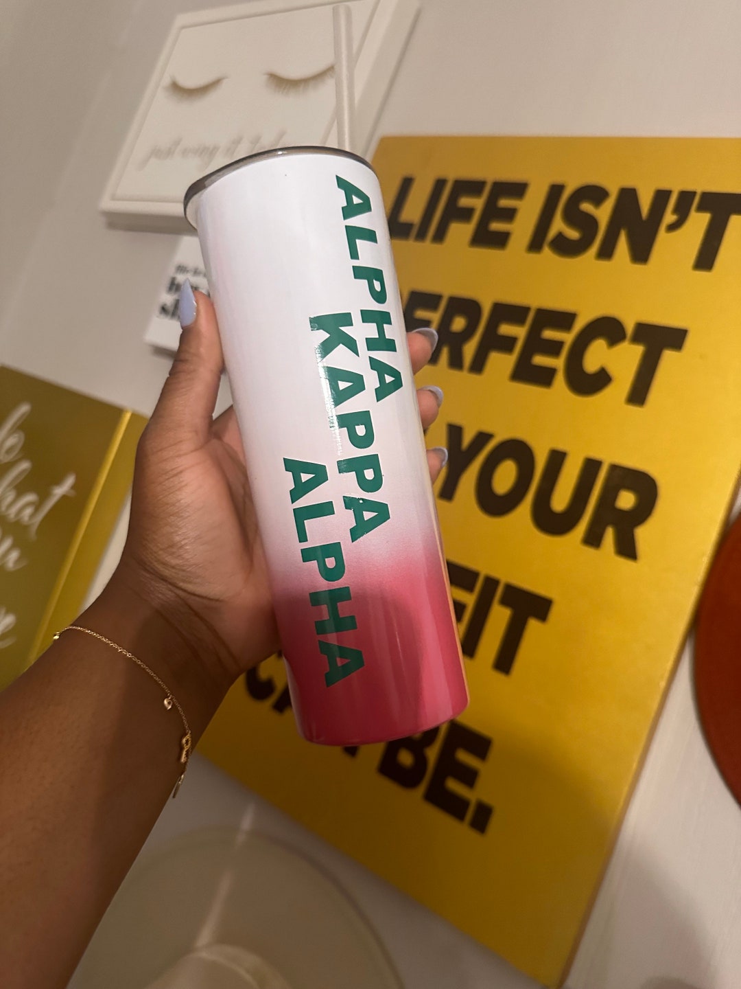 Sorority AKA Divine Nine Tumbler Ready to Ship Paraphernalia - Etsy