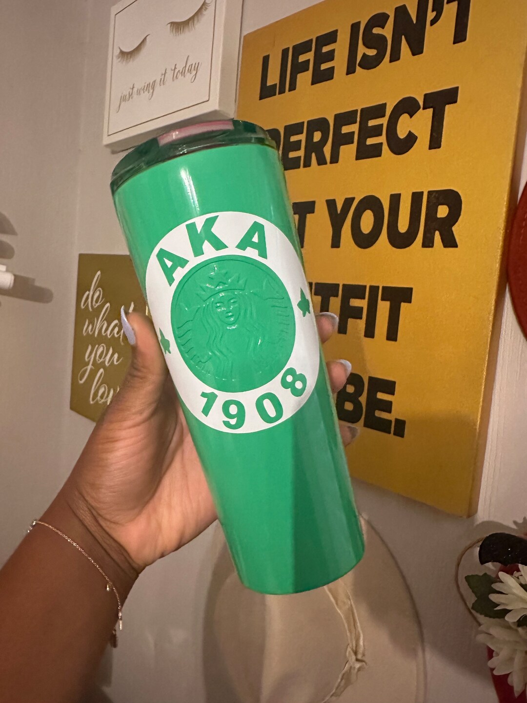 Sorority AKA Divine Nine Tumbler Ready to Ship Paraphernalia - Etsy