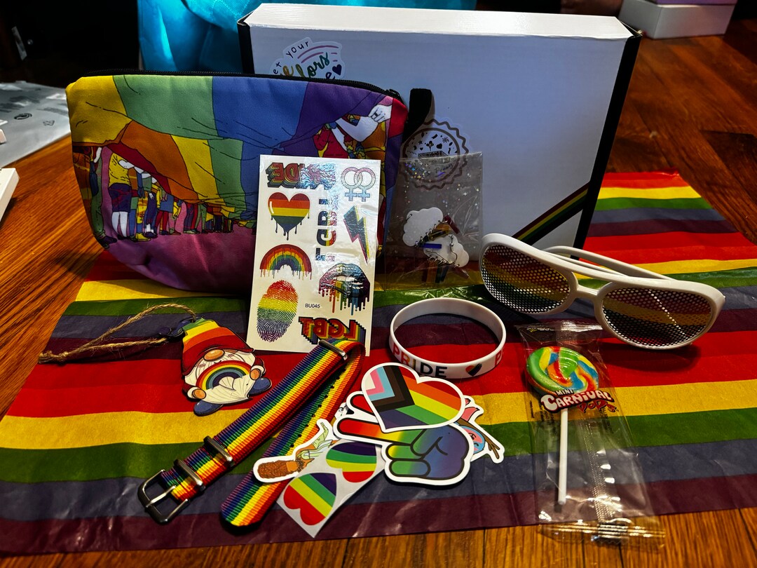 Pride Mystery Box Gift - Jenny Pennys Joy Parcels Gay Pride Month LGBT ...