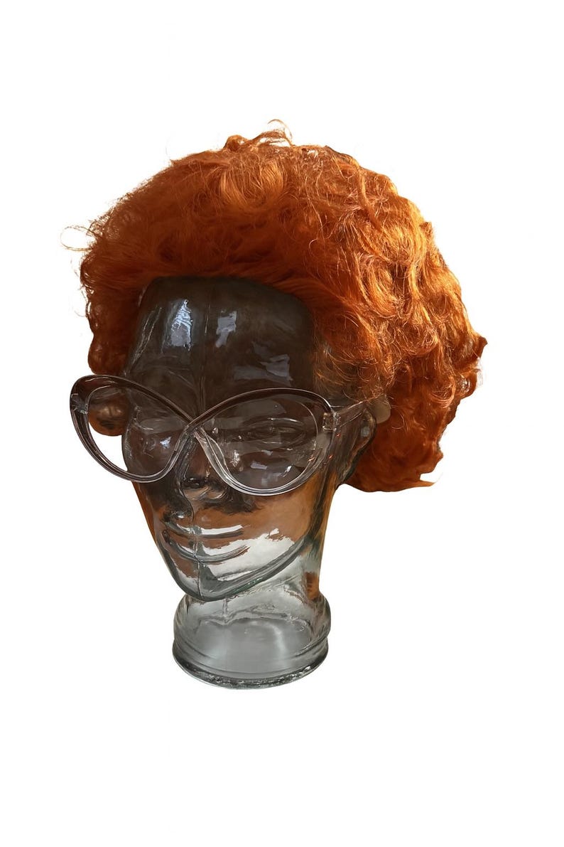 Helen Roper Costume, Kaftan, Wig, Jewelry, Glasses, Stanley Head. Roper ...