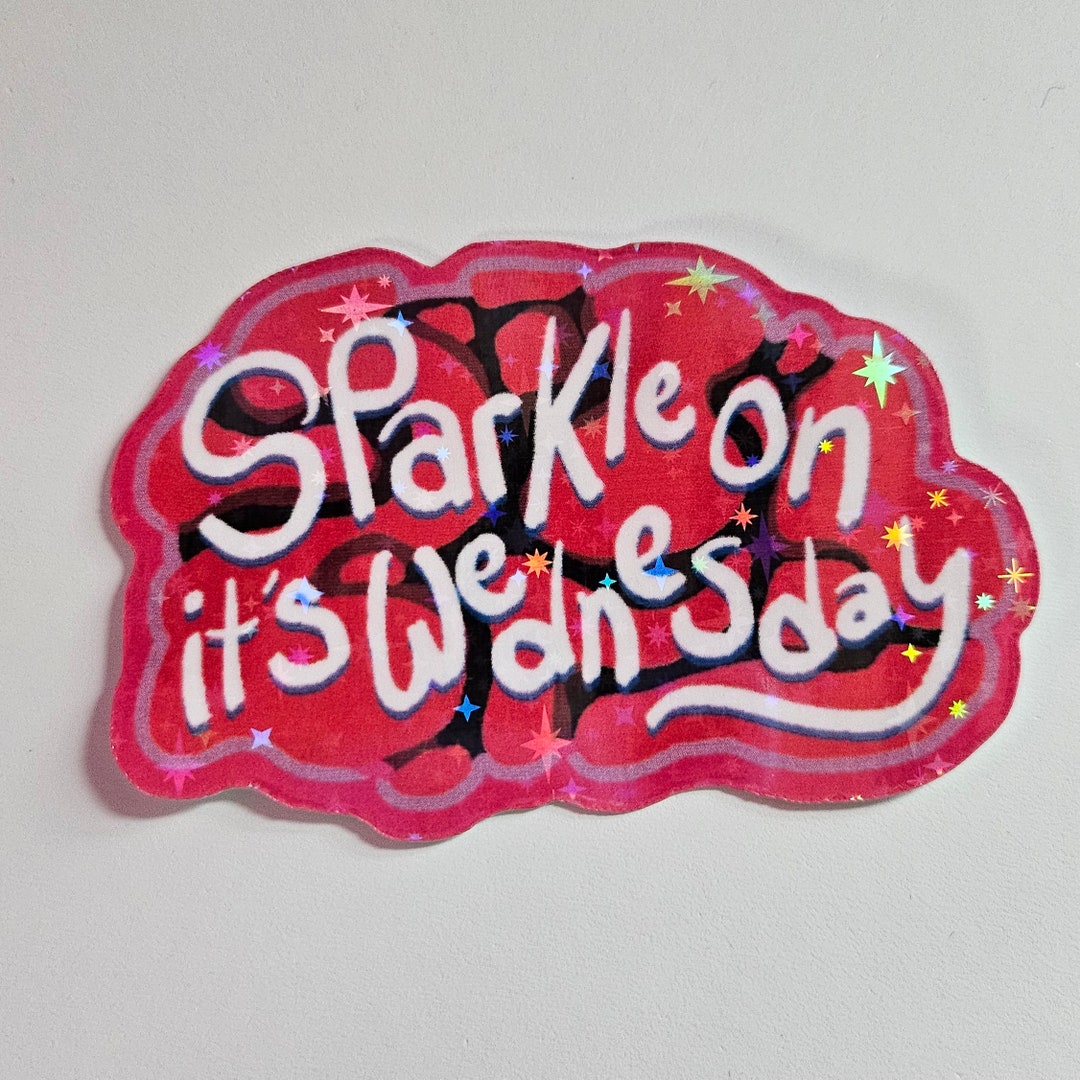 Jerma Peep the Horror Sparkle on Holographic Sticker - Etsy