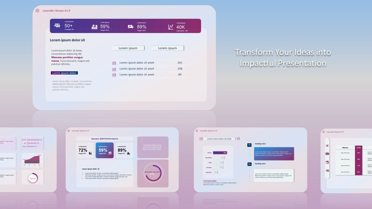 Modern Presentation Template | Elegant and Professional Powerpoint Deck ...