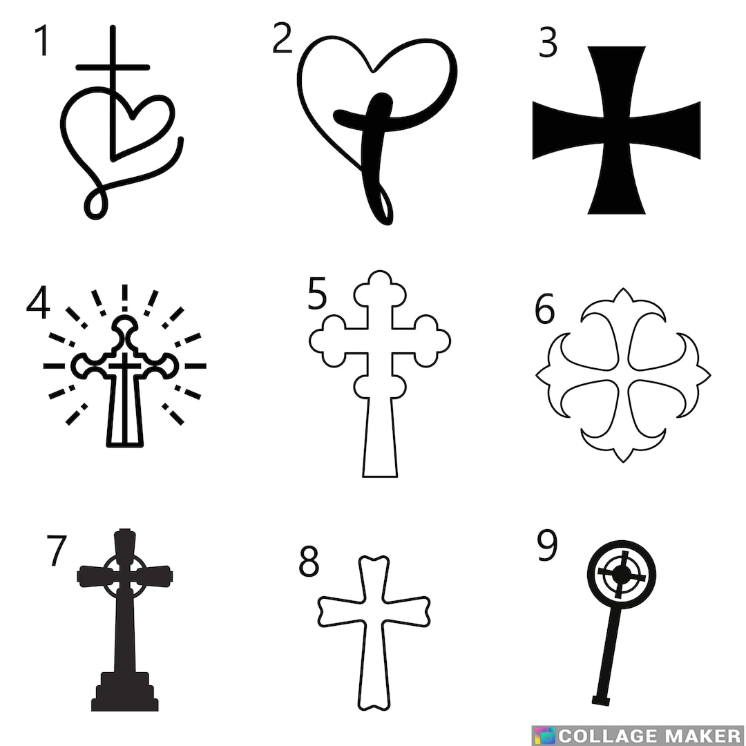 Cross Decal - Etsy