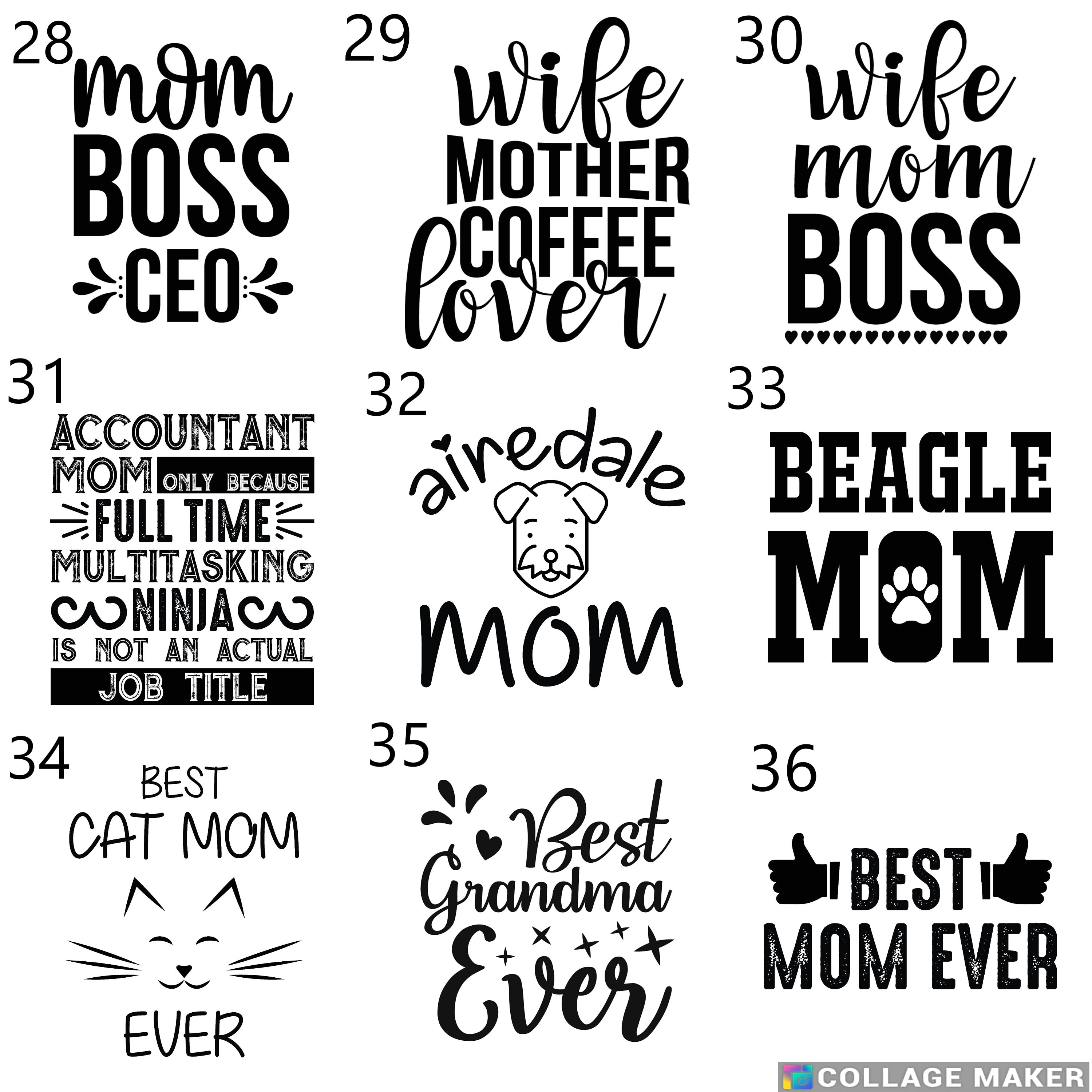 Mom Decal - Etsy
