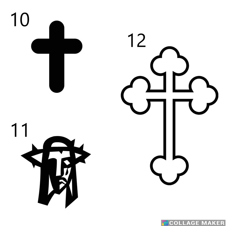 Cross Decal - Etsy