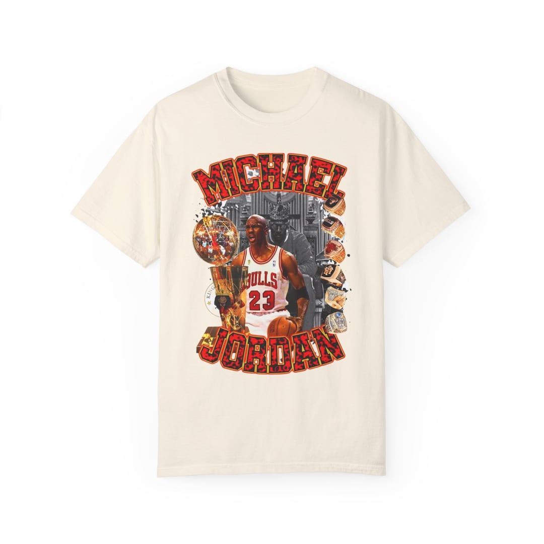 Michael Jordan Graphic-tee - Etsy