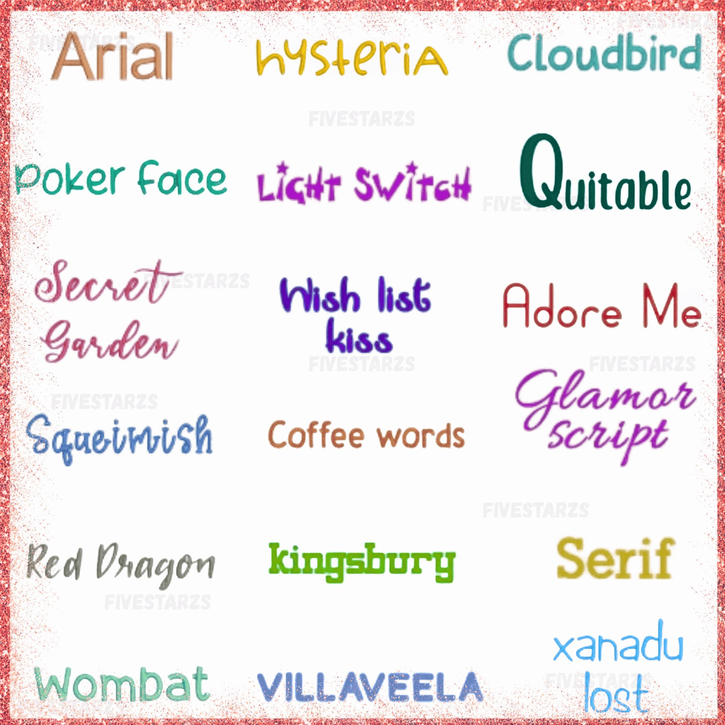 1600+ Machine Embroidery Font Designs (1", 2", 3") – JEF Format for ...