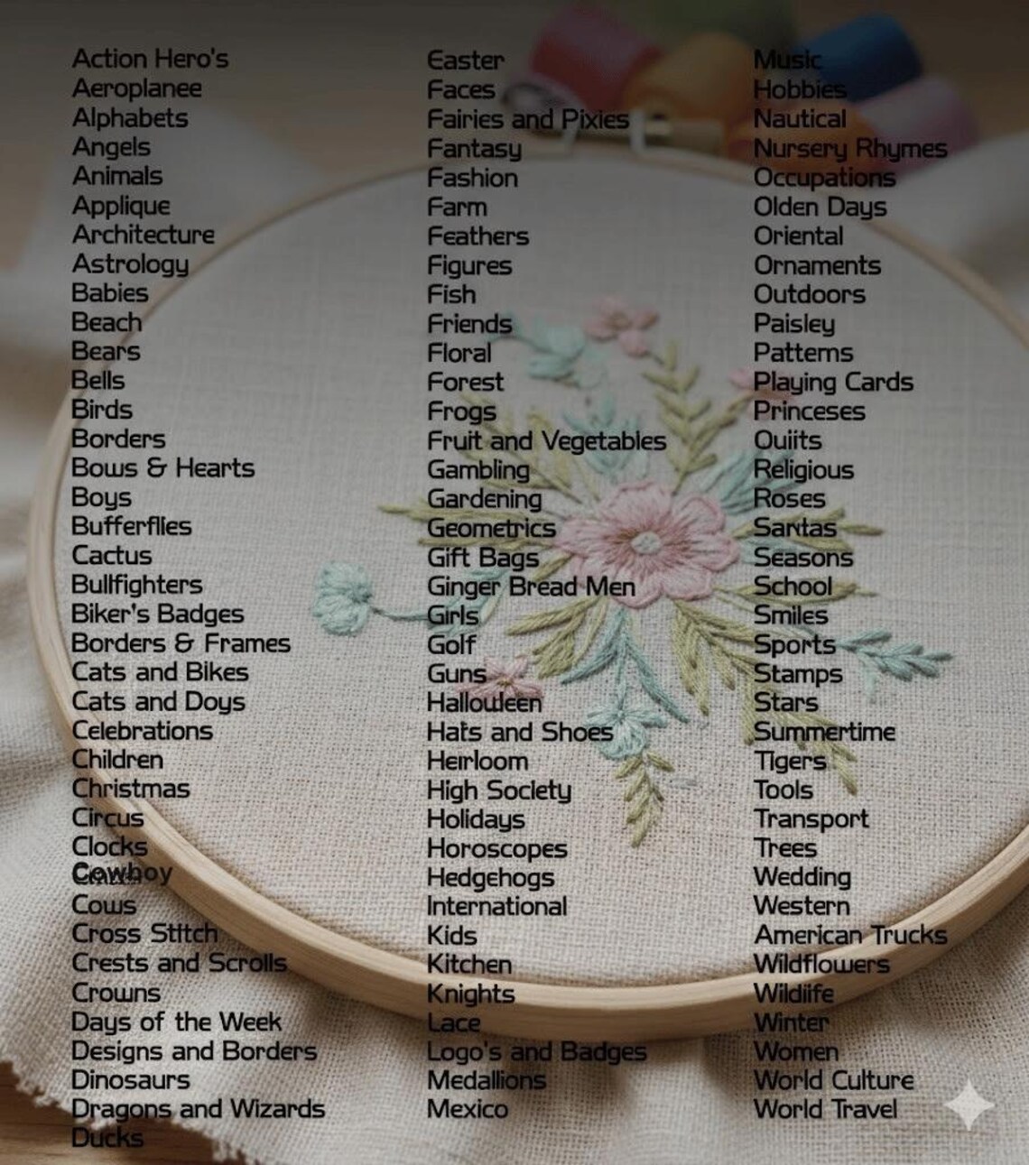 950,000 Embroidery Designs PES Files for Baby Lock, Brother & Deco ...