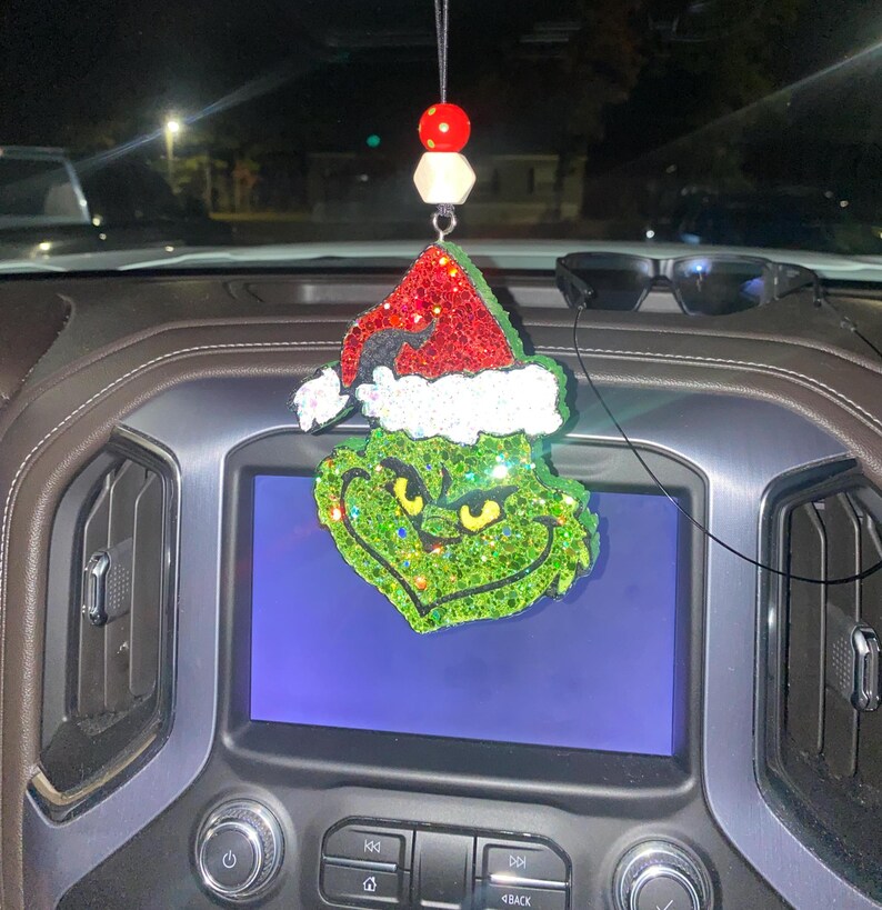 Grinch Car Freshie Made to Order - Etsy