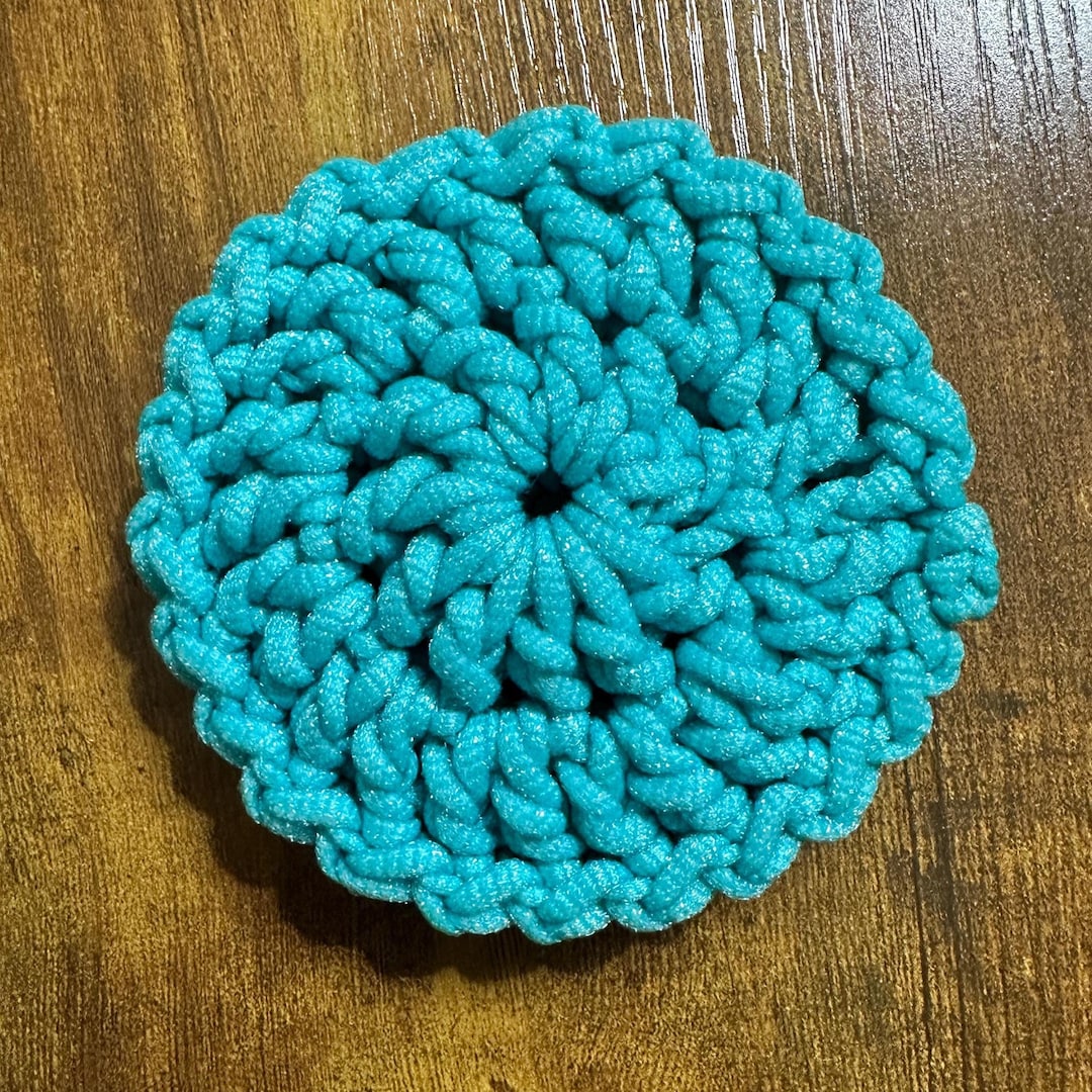 Handmade Nylon Crochet Scrubby: Durable Dish Scrubber - Etsy