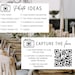 Customizable Capture the Love/eye Spy for Weding - Editable & Printable ...
