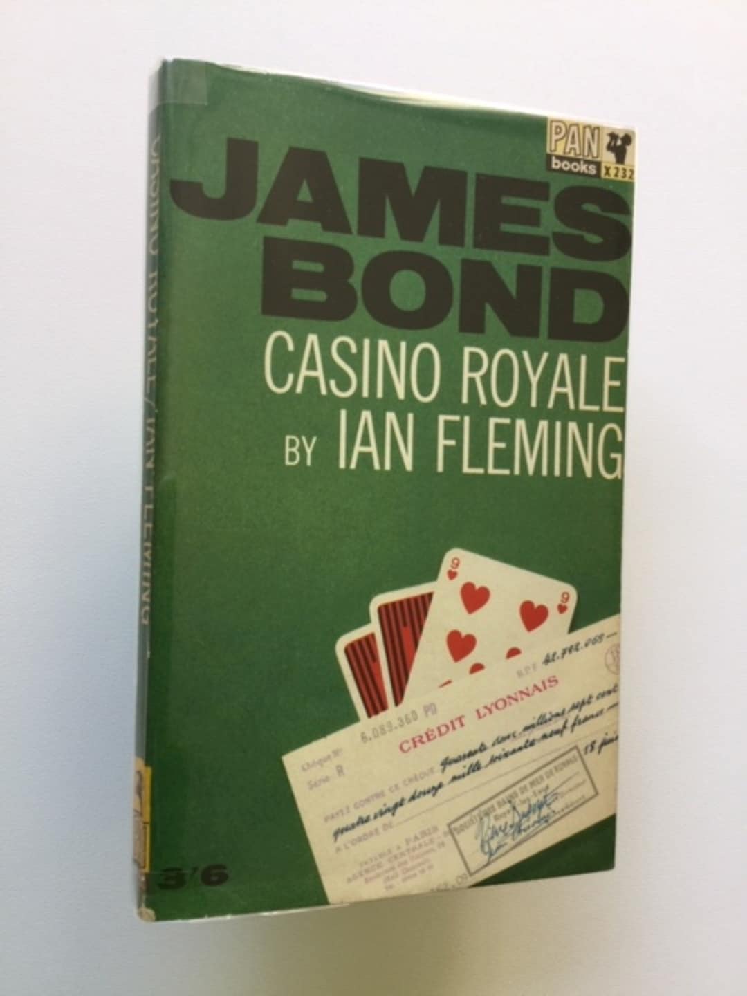 Rare Copy: Ian Fleming's 1st James Bond Book Casino Royale James Bond ...