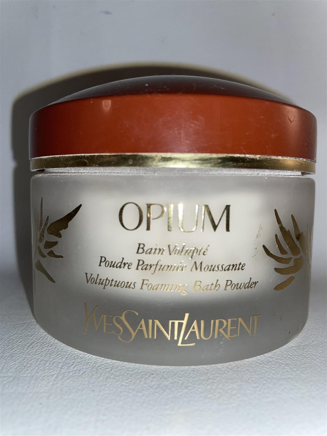 Yves Saint Laurent Opium Foaming Bath Powder Perfume 5.2 Oz Vintage ...