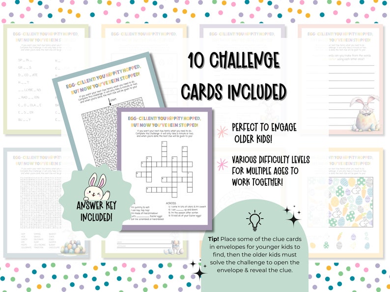 Indoor Easter Egg Hunt | Easter Scavenger Hunt | Easter Activity ...